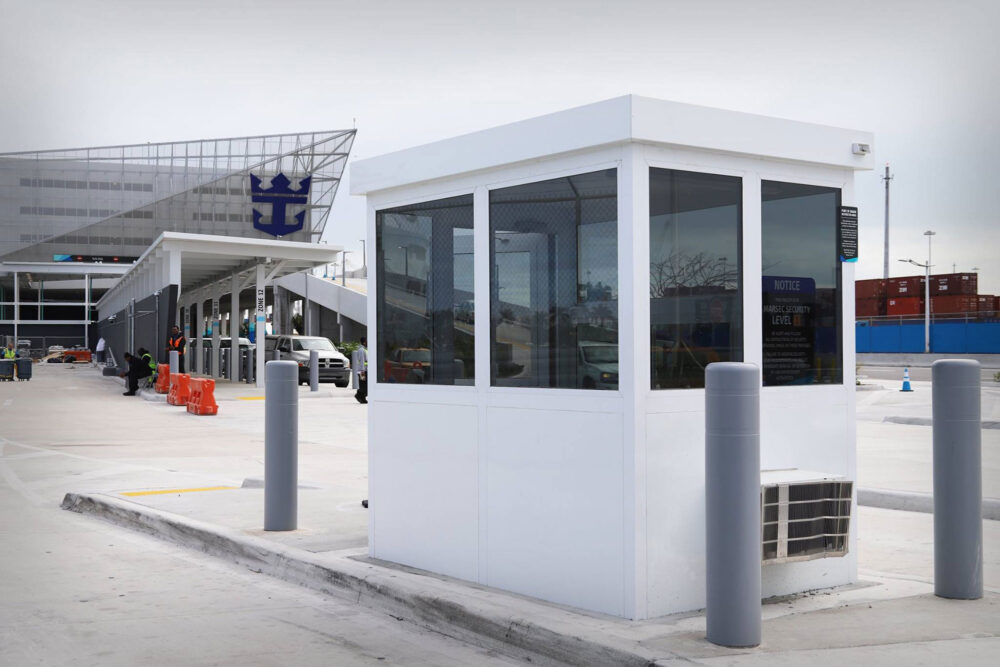 Security Booths, Prefab Security Booth, Portable Security Booth